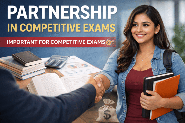 Partnership – Concept, Formula and Online Quiz