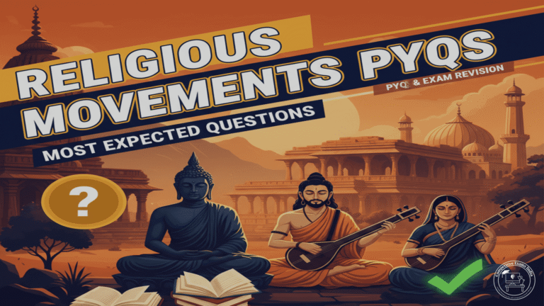 Top 30 Religious Movements in 15th and 16th century PYQs (Medieval ...