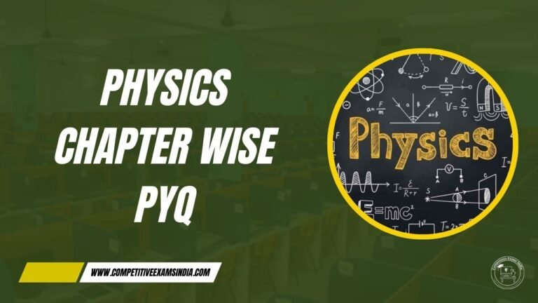 Physics PYQs with Answers | Physics Chapter-Wise MCQs for Railway, SSC ...