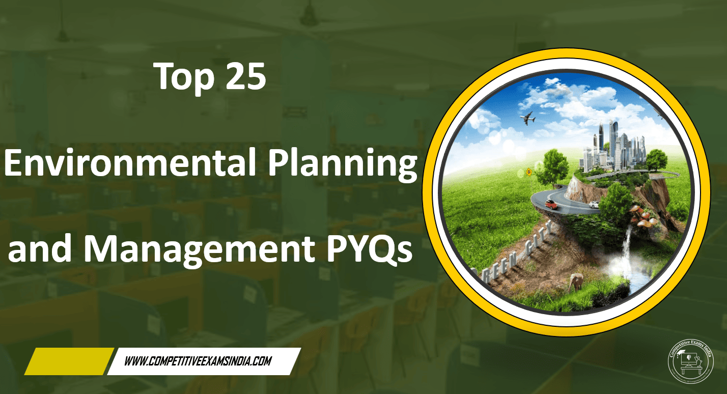 Top 25 Environmental Planning and Management PYQs in Telugu and English ...