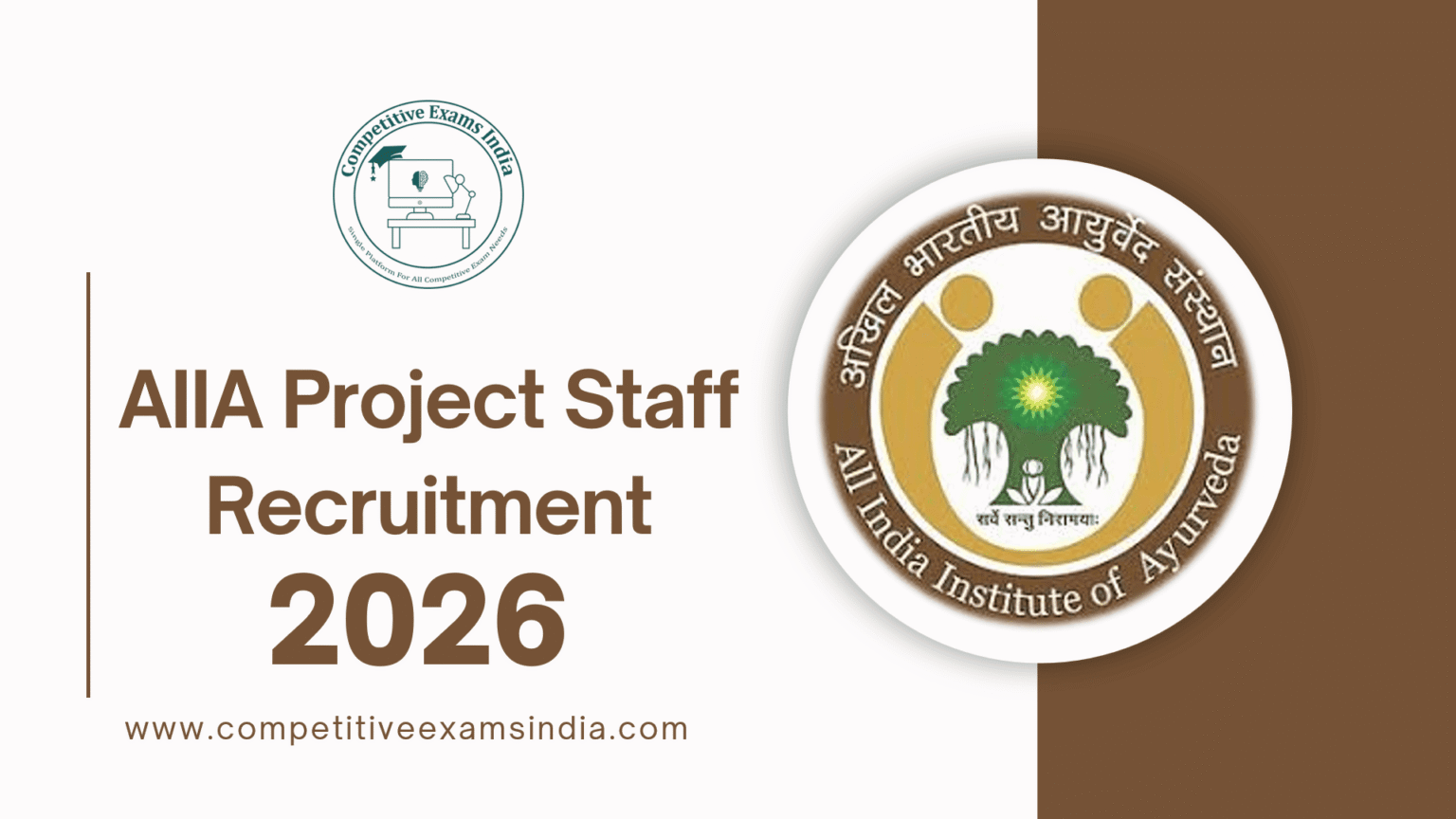 AIIA Project Staff Recruitment 2026 – No Exam | Walk-In Interview ...