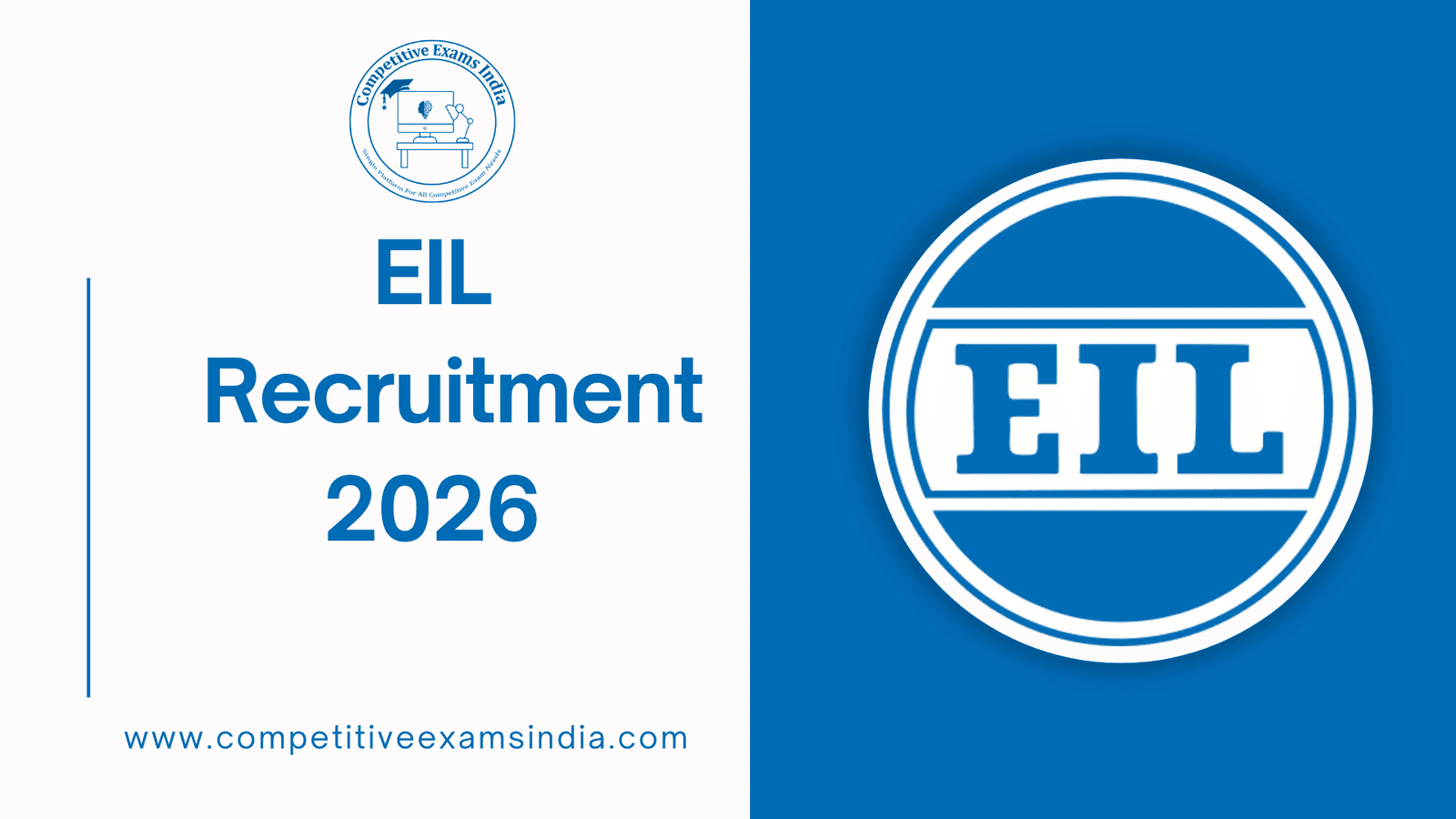 EIL Recruitment 2026 | Apply Online for Deputy Manager, Engineer ...