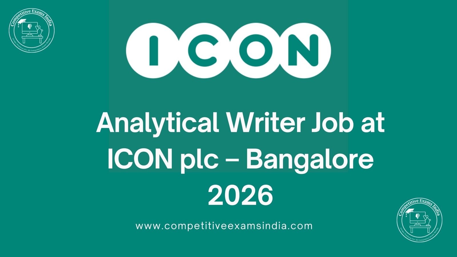 Analytical Writer Job at ICON plc – Bangalore | Apply Now