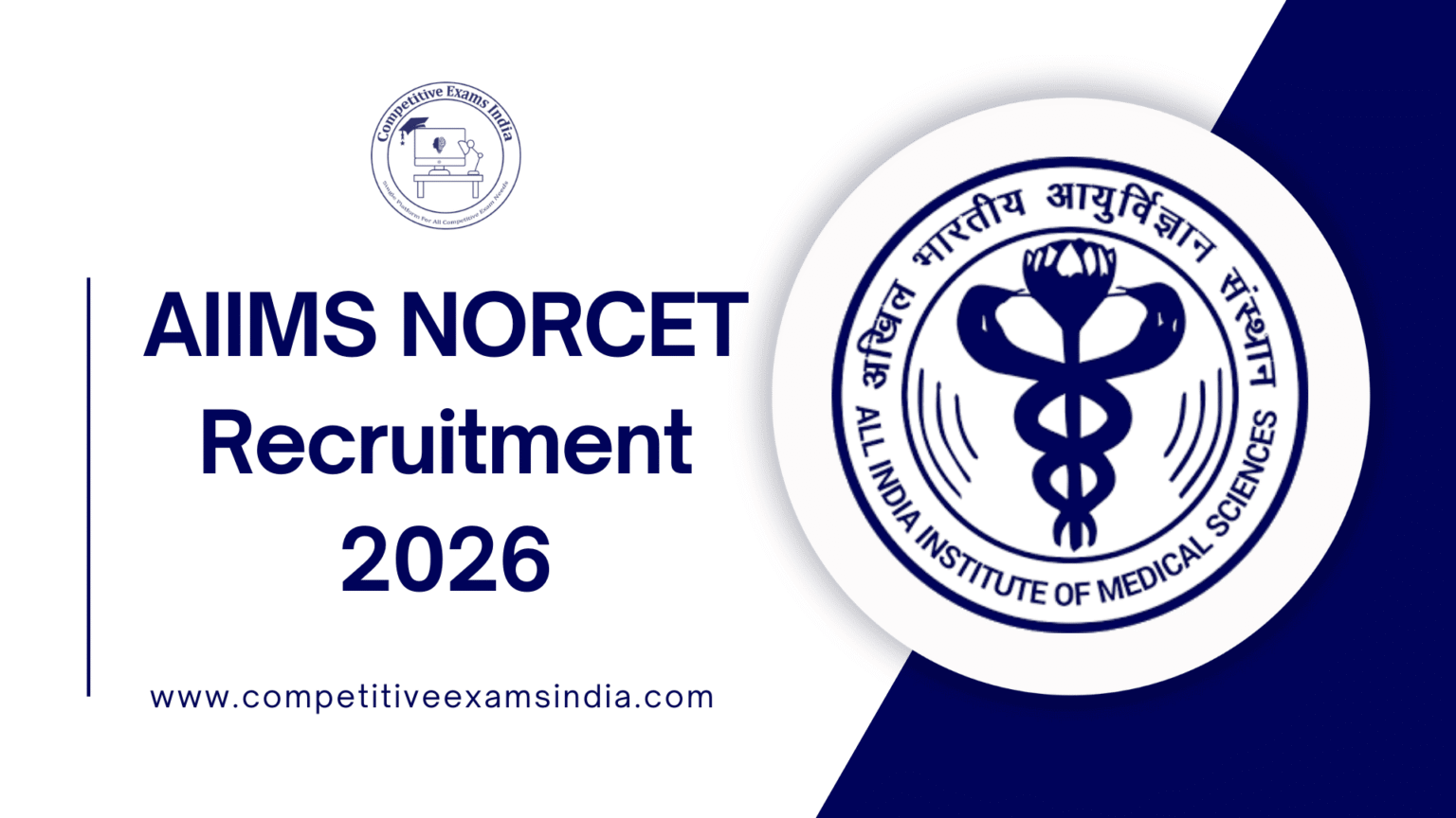 AIIMS NORCET Notification 2026 Out | Apply Online for Nursing Officer ...