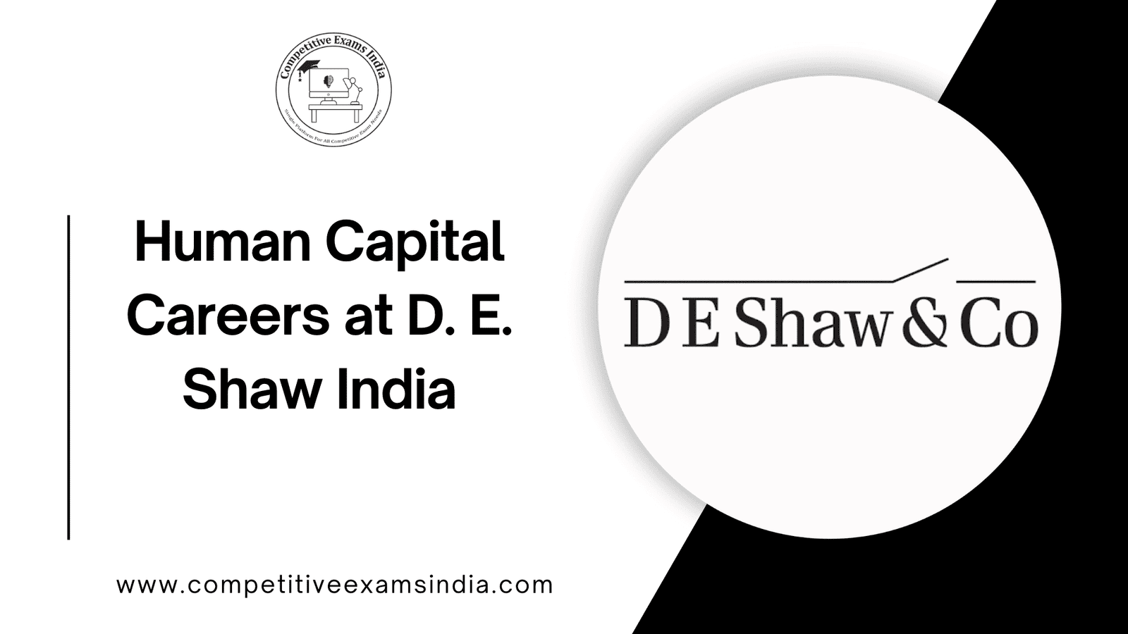 Human Capital Careers at D. E. Shaw India | Apply Now