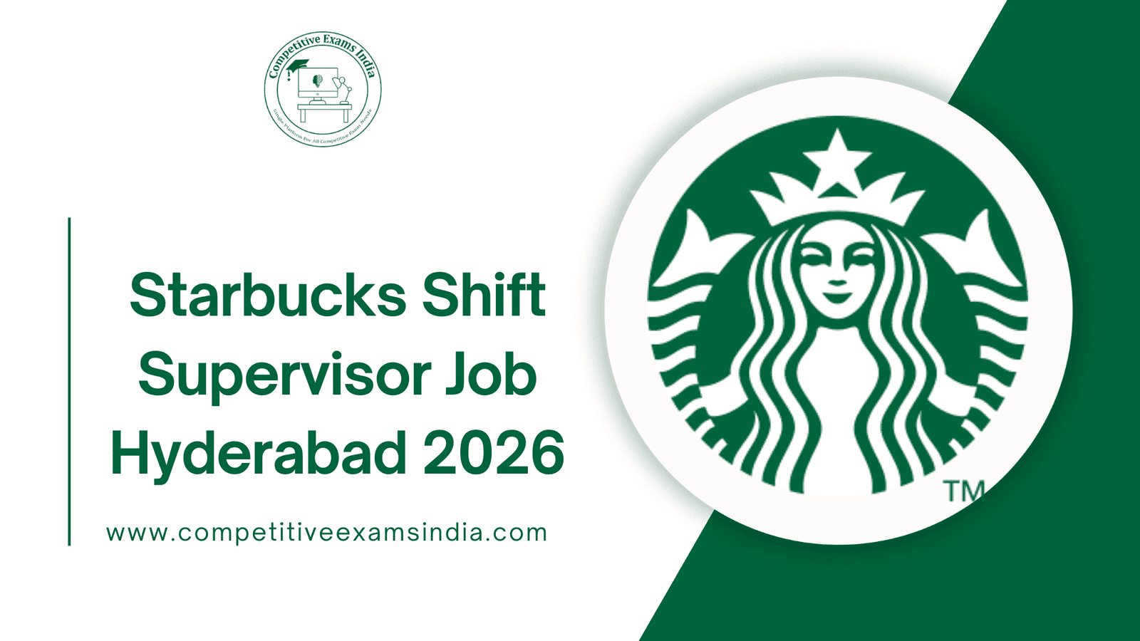 Starbucks Shift Supervisor Job – Hyderabad (Tata Starbucks India ...