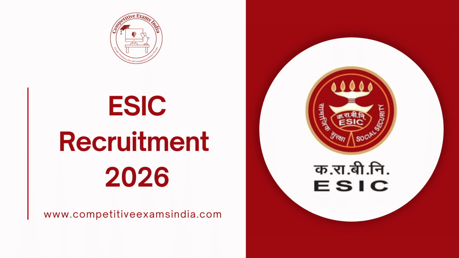 ESIC Recruitment 2026 | Walk-In Interview on 24 Feb | Salary ₹1.27 Lakh