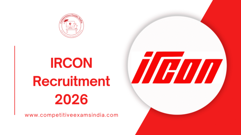 IRCON Recruitment 2026 Notification Out – Apply for Works Engineer Post