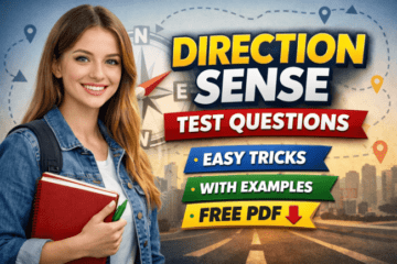 Direction Sense Test Questions: Easy Tricks, Examples & PDF Practice