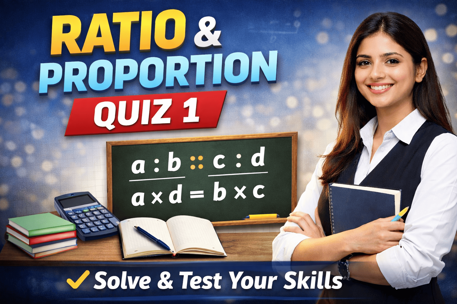 Ratio and Proportions Practice Test 1 | MCQs with Detailed Solutions