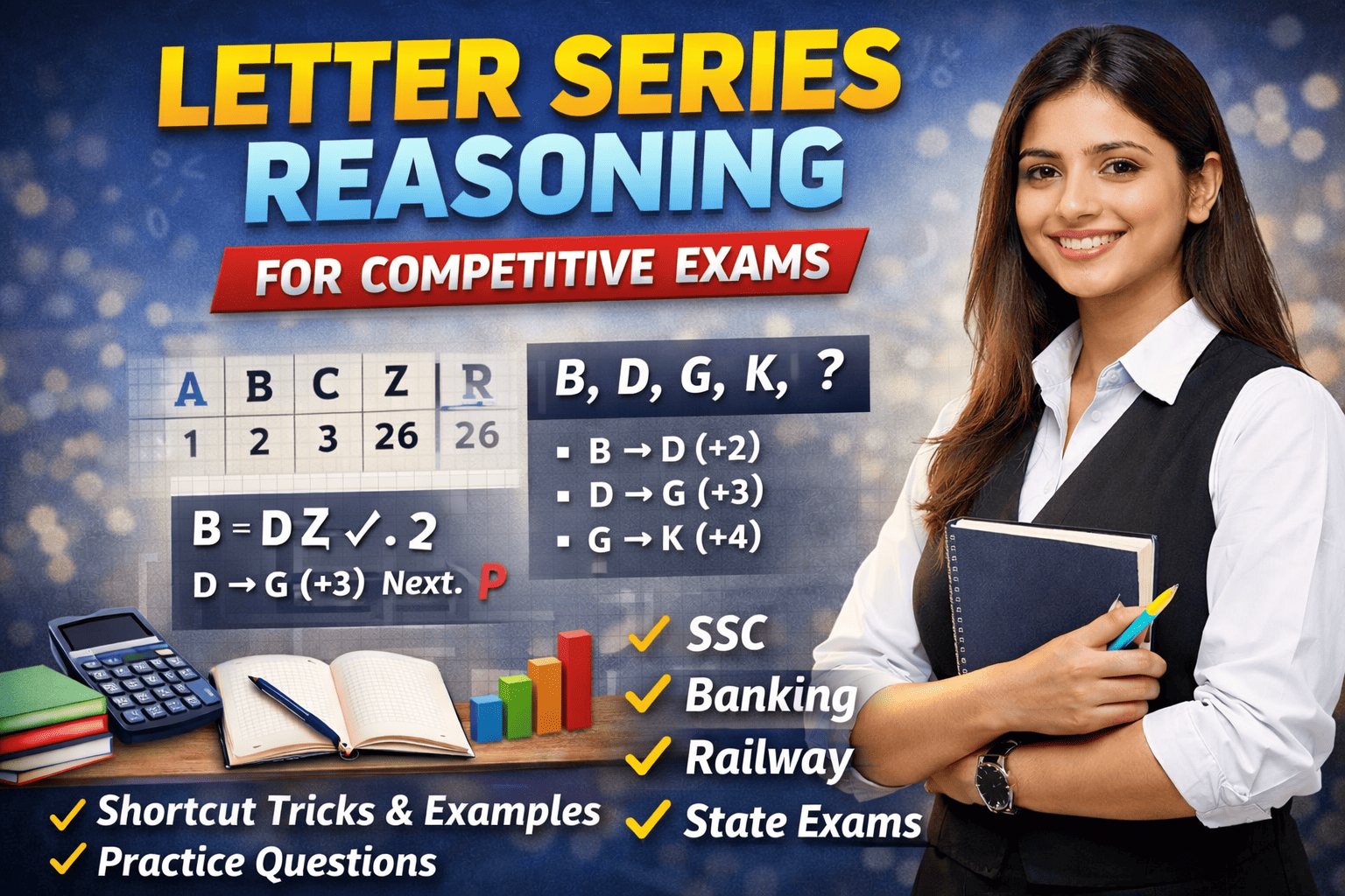 Letter Series Reasoning for SSC and Banking – Complete Exam Guide