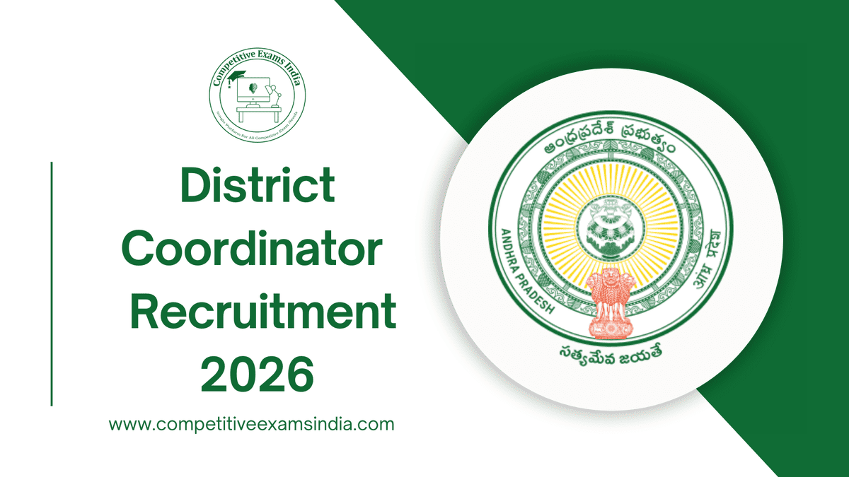 DWCWEO District Coordinator Recruitment 2026: Apply Offline