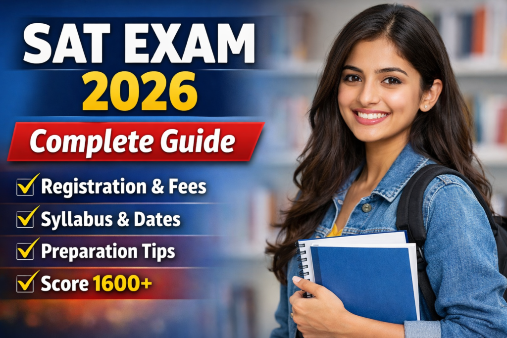 SAT Exam 2026: Full Form, Registration, Syllabus, Dates, Fees ...