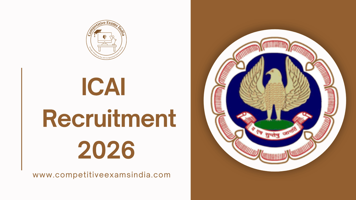 ICAI Recruitment 2026 | Apply Online for 109 Executive Officer and ...