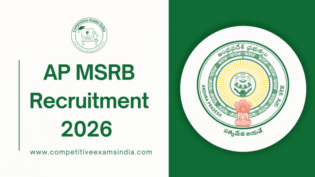 AP MSRB Notification 2026 Out: 59 Vacancies | Merit-Based Selection, No ...