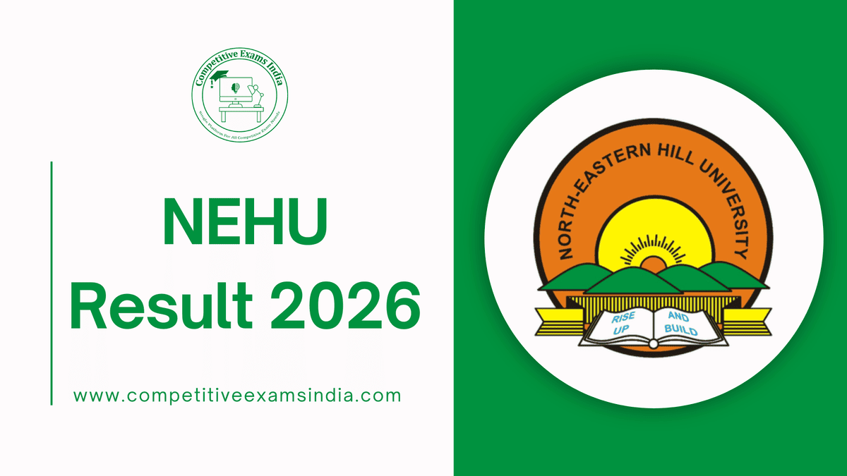 NEHU Result 2026 Declared: Check UG and PG Scorecard, Direct Steps to ...
